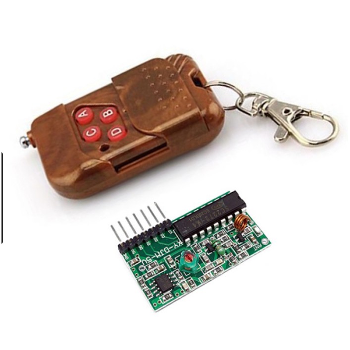 Jual 315Mhz Rf Remote Control Module Pt2262 Pt2272 4 Channel Button ...