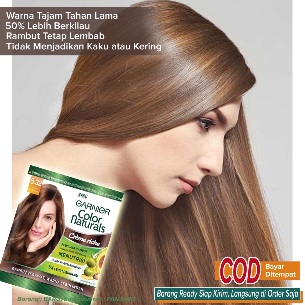 Jual Semir Pewarna Rambut Warna Tajam Awet Tahan Lama No Pudar No ...