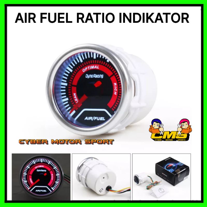 Jual indikator meteran rasio bahan bakar Gauge Air Fuel Ratio Indikator ...