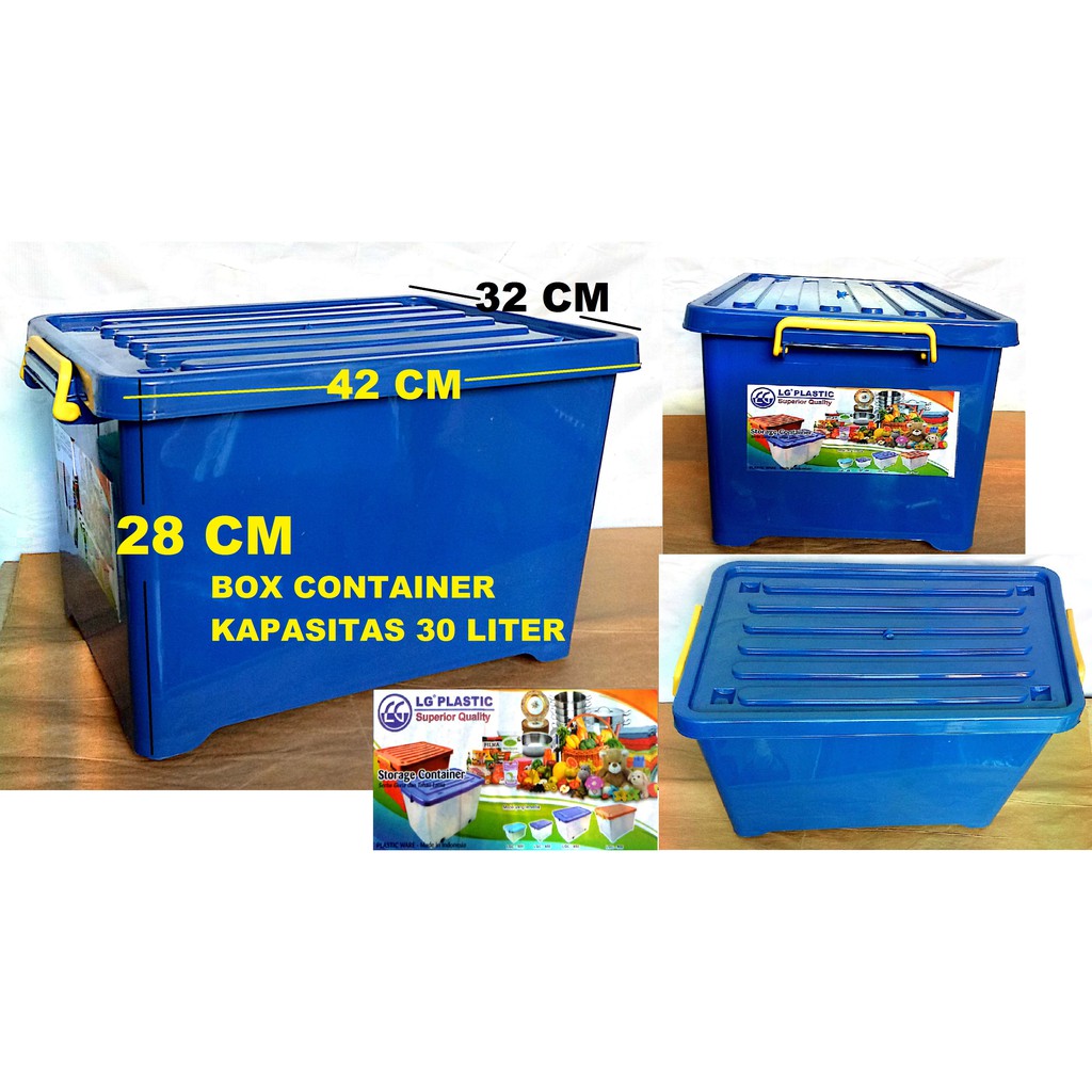 Jual Box Container > Box > Box baju > Box Serbaguna 30 Liter | Shopee ...