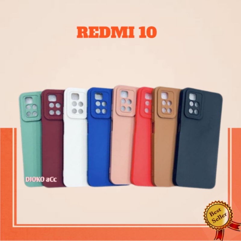 Jual softcase pro camera redmi 10 / 2022 candy case full color 3d ...