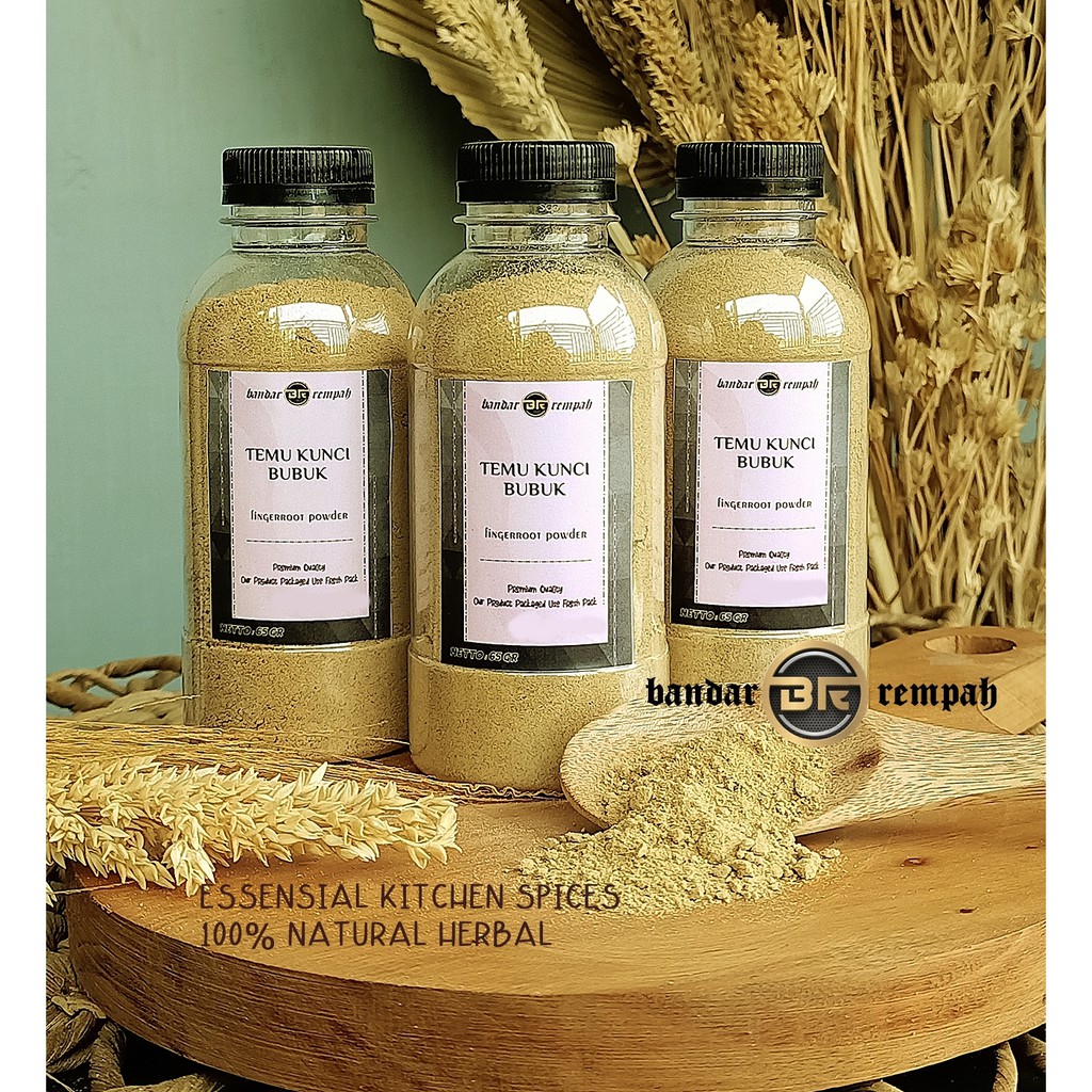 Jual TEMU KUNCI BUBUK (FINGERROOT POWDER) | Shopee Indonesia