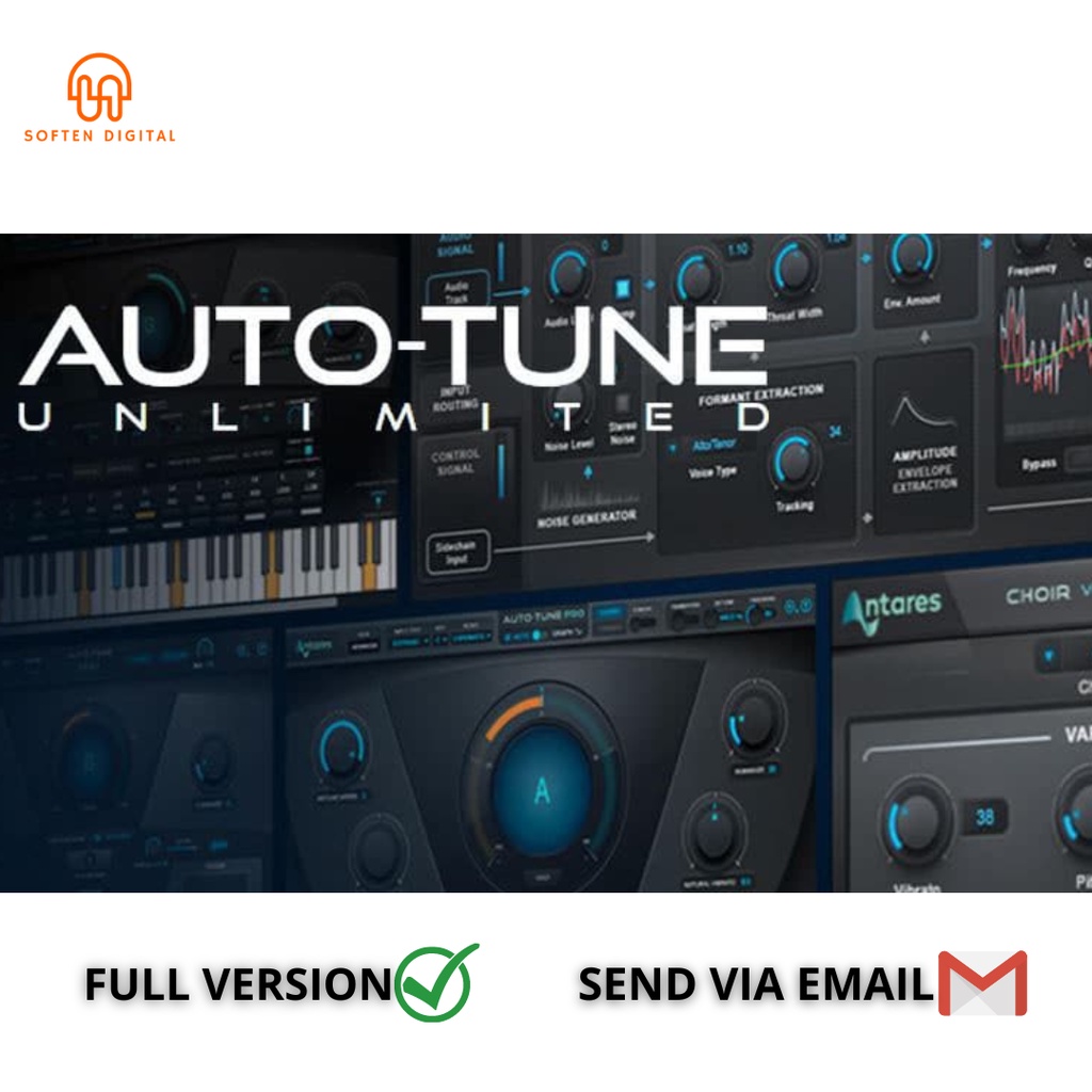 Jual Antares Auto-Tune Unlimited VST Plugins most complete and advanced edition of AutoTune ...