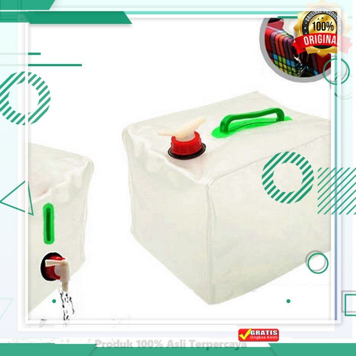 Jual Jerigen Lipat 10L - Galon Air Portable 10 Liter | Shopee Indonesia