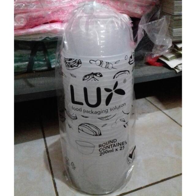 Jual Thinwall Bowl Bulat 200ml 25pcs Shopee Indonesia