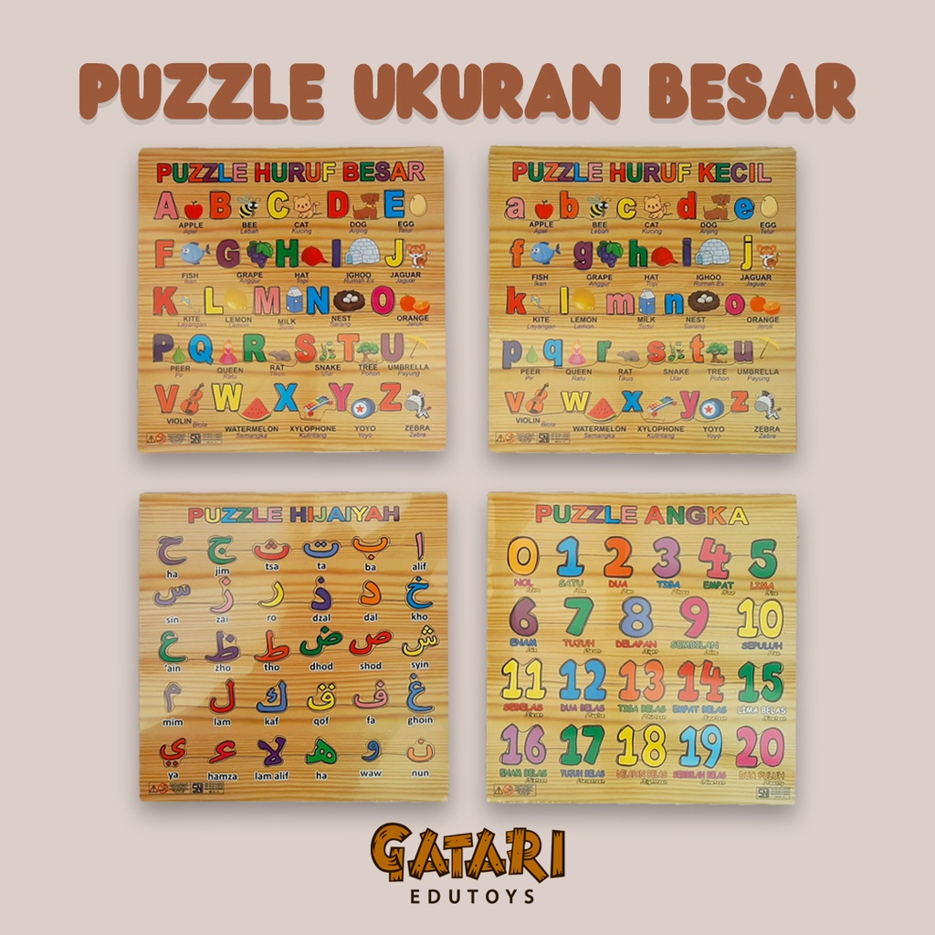 Jual Puzzle Ukuran Besar (FREE bubble wrap) | Shopee Indonesia