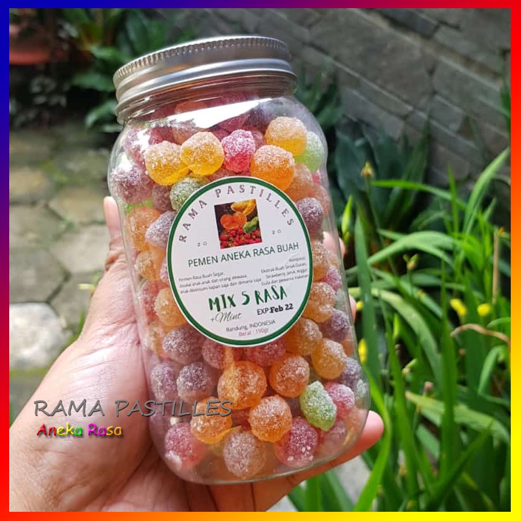 Jual Permen Aneka Rasa Buah Pedas Manis Rasa Jahe Kayu Putih Mint ...