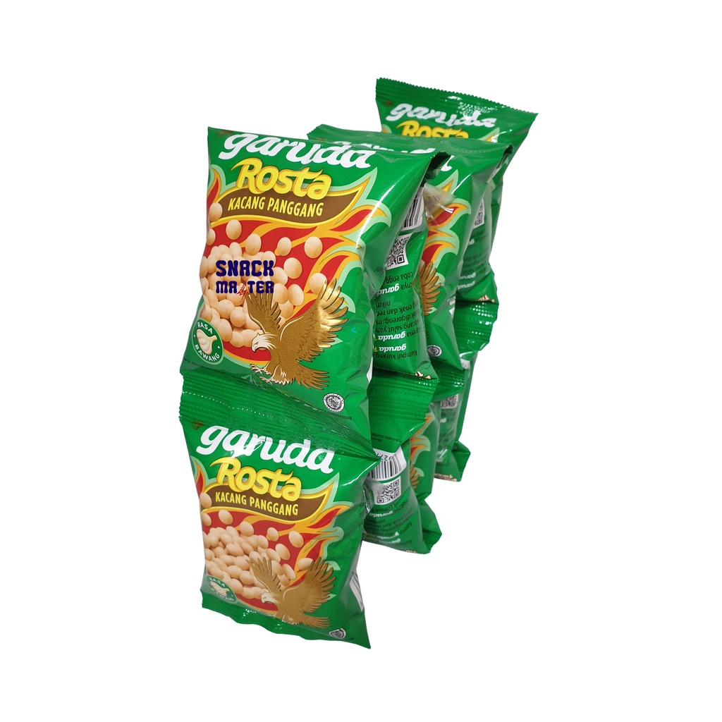Jual Kacang Garuda Rosta Renceng - Netto 10 bks x 12 gr | Shopee Indonesia