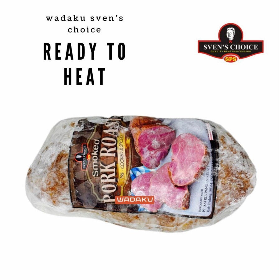 Jual Sven's choice smoked pork roast 600g Special Ready to Heat ...