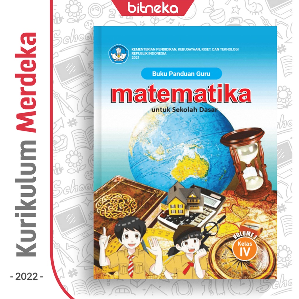 Jual Buku Panduan Guru Belajar Bersama Temanmu : Matematika SD/MI Kelas 4 Volume 1 Kurikulum ...