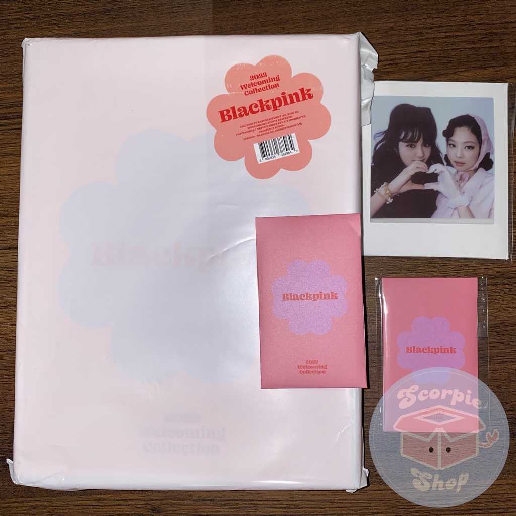 Jual Blackpink 2022 Welcoming Collection [+ Digital Code Card] WEVERSE POB SEALED Photocard ...