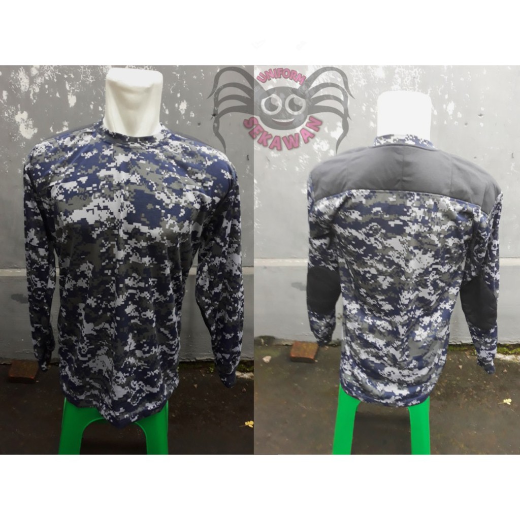 Jual Kaos Loreng NAVY SEAL Lapangan Kaos Panjang Loreng US ARMY ...