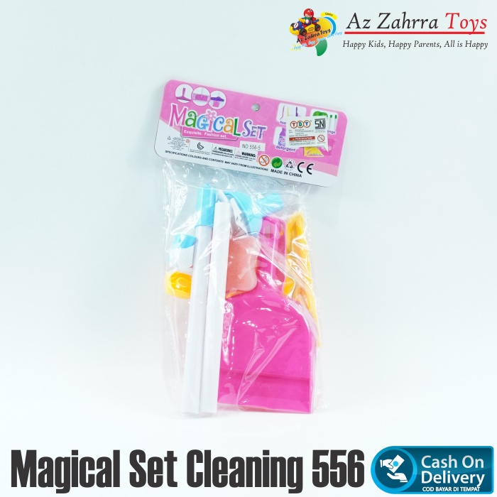 Jual Mainan Anak Peralatan Kebersihan Plastik Cleaning Magical Set 556 ...