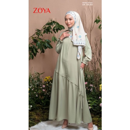 Jual Busana gamis AVISTA DRESS by zoya original (COD) | Shopee Indonesia
