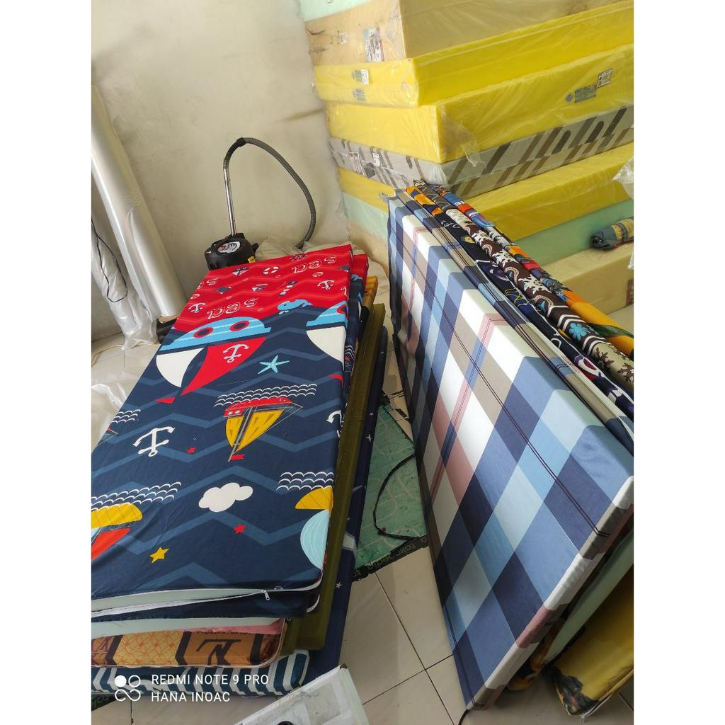 Jual Kasur Mini Size 200x60x5cm Lurus dan Lipat Tenteng | Shopee Indonesia