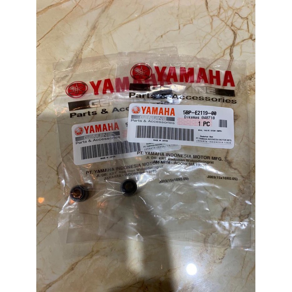 Jual SIL SEAL KLEP YAMAHA SCORPIO 5BP ORIGINAL YGP ISI DUA bintang motor bisa bayar cod lo kak ...