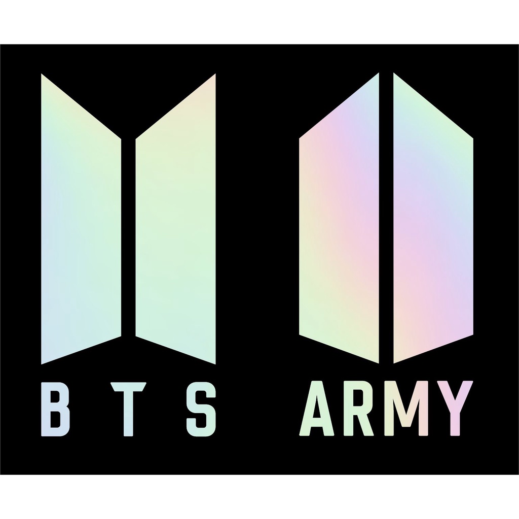 Jual sticker bts army sticker laptop kpop sticker logo sticker mobil ...