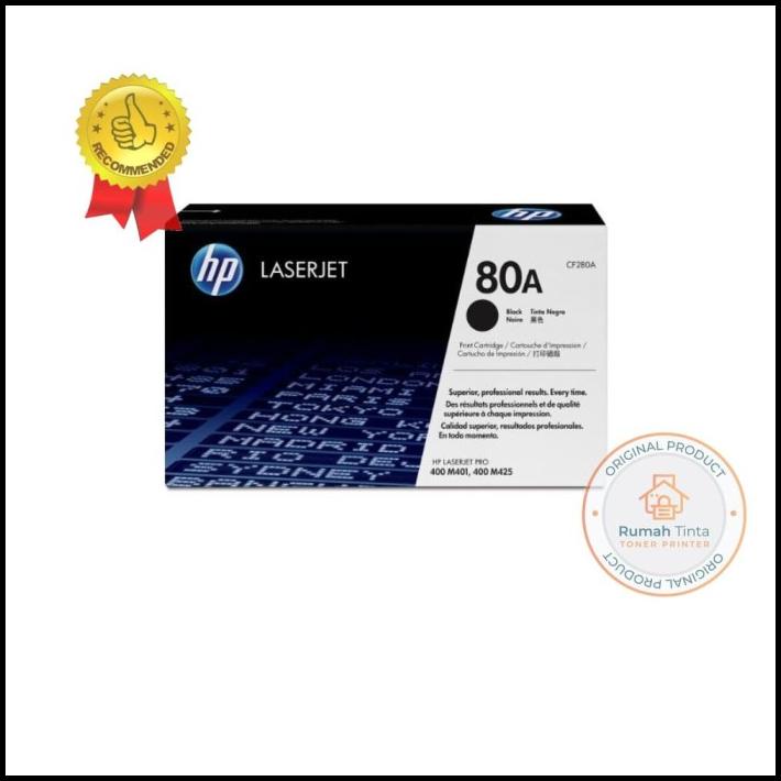 Jual Hp 80A Black Laserjet Toner (Cf280A) | Shopee Indonesia