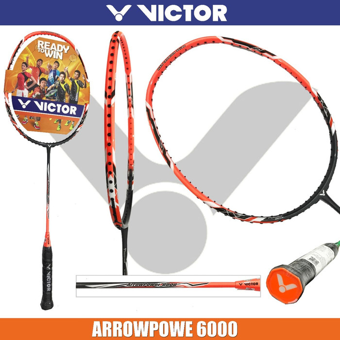 Jual VICTOR ARROW POWER 6000 RAKET BADMINTON ORIGINAL | Shopee Indonesia