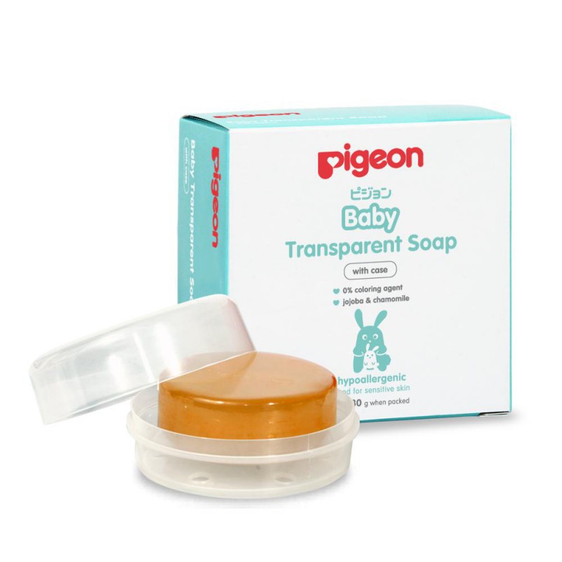 Jual PIGEON Baby Transparent Soap 80gr / Pigeon Sabun Mandi Bayi Sabun ...