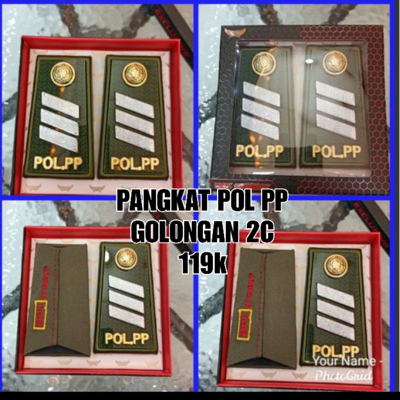 Jual PANGKAT POL PP GOL 2C | Shopee Indonesia
