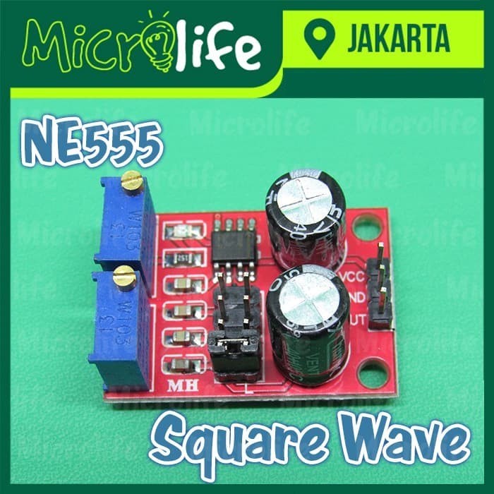 Jual NE555 Pulse Frequency Adjustable Square Wave Signal Generator ...