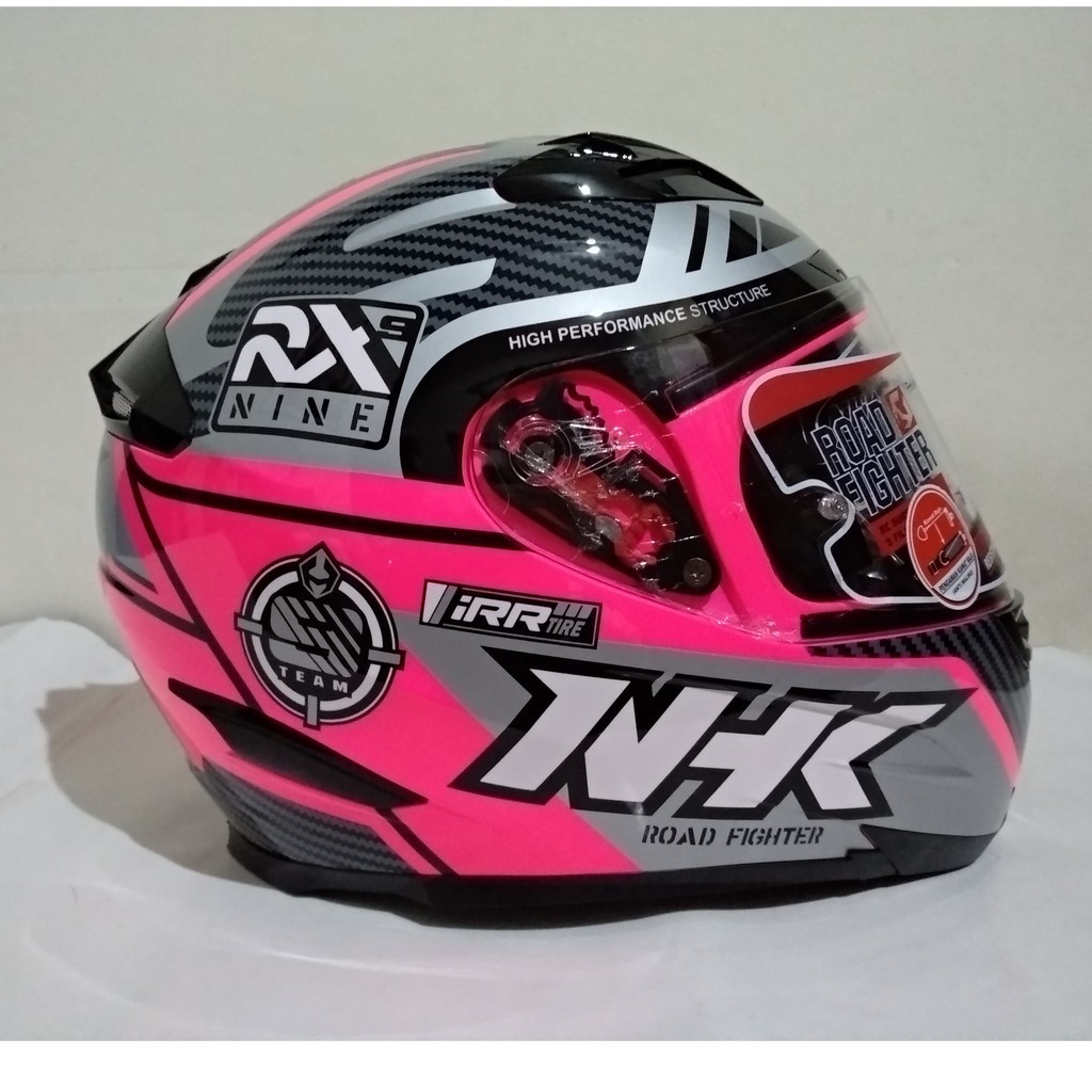 Jual HELM NHK RX9 RACER X PINK FULLFACE NHK ORIGINAL HELM NHK FULL FACE ...