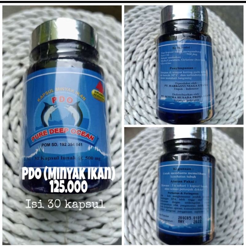 Jual PDO (minyak ikan) | Shopee Indonesia