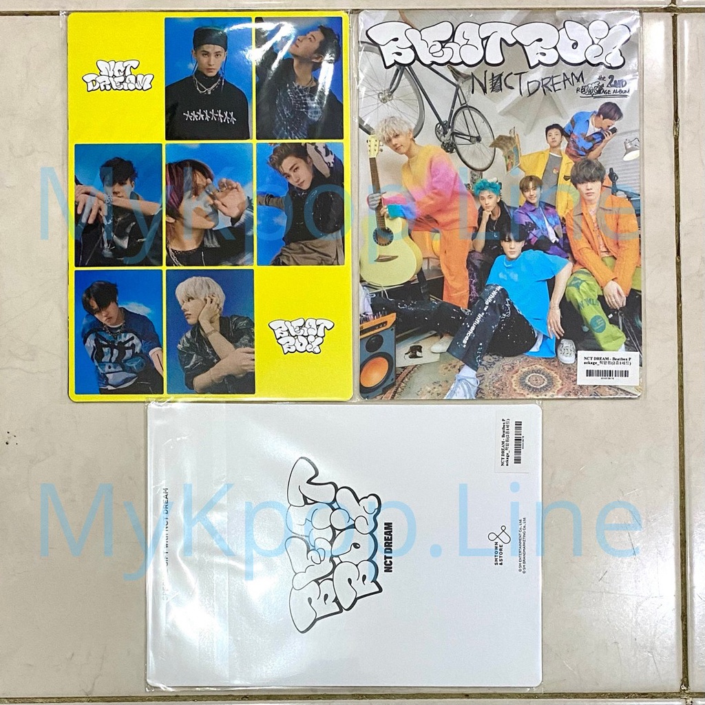 Jual Album BEATBOX NCT Dream SEALED Mousepad Benefit SM POB Bene SMtown ...