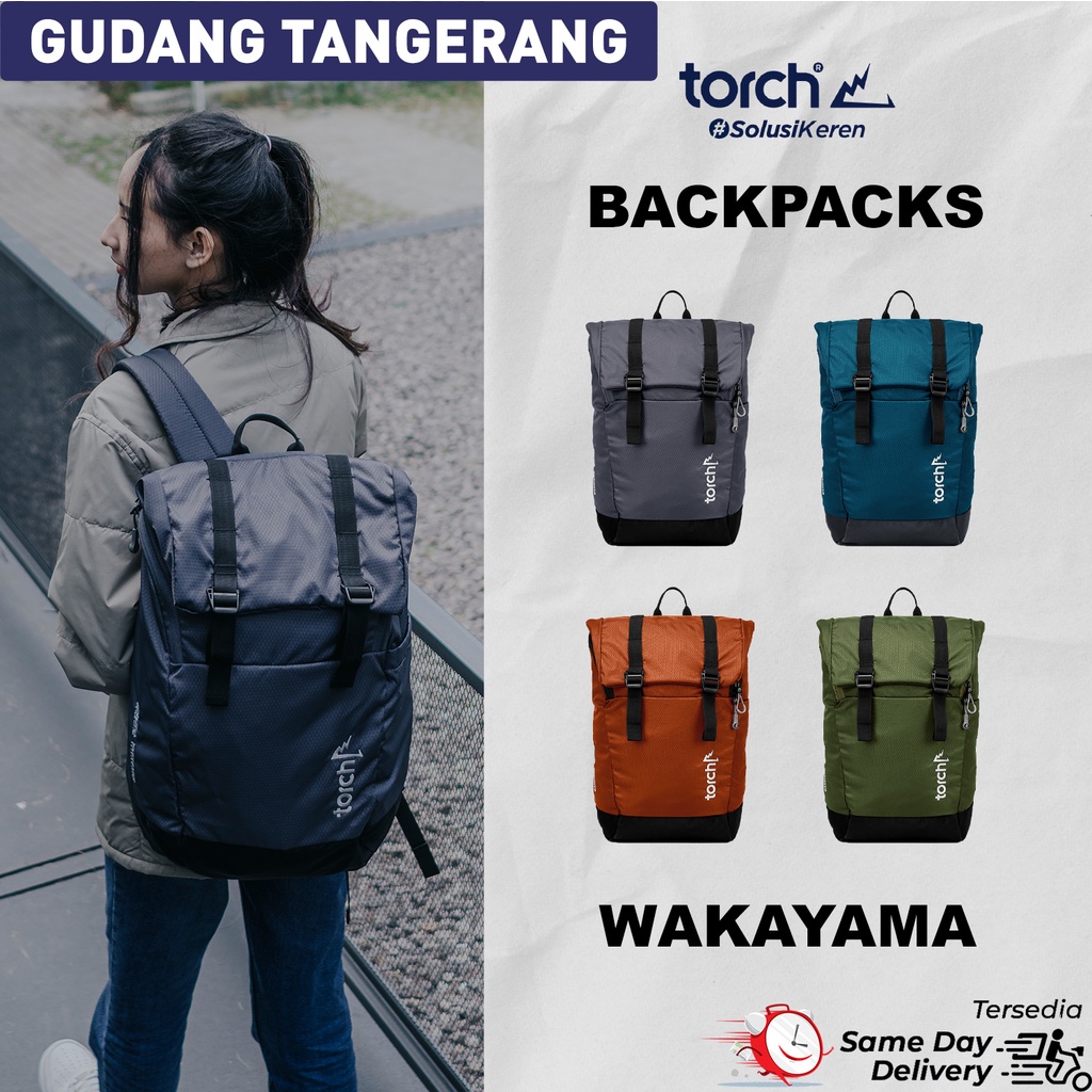 Jual Torch Tangerang Tas Ransel Backpack Wakayama 22 L / Tas Punggung ...