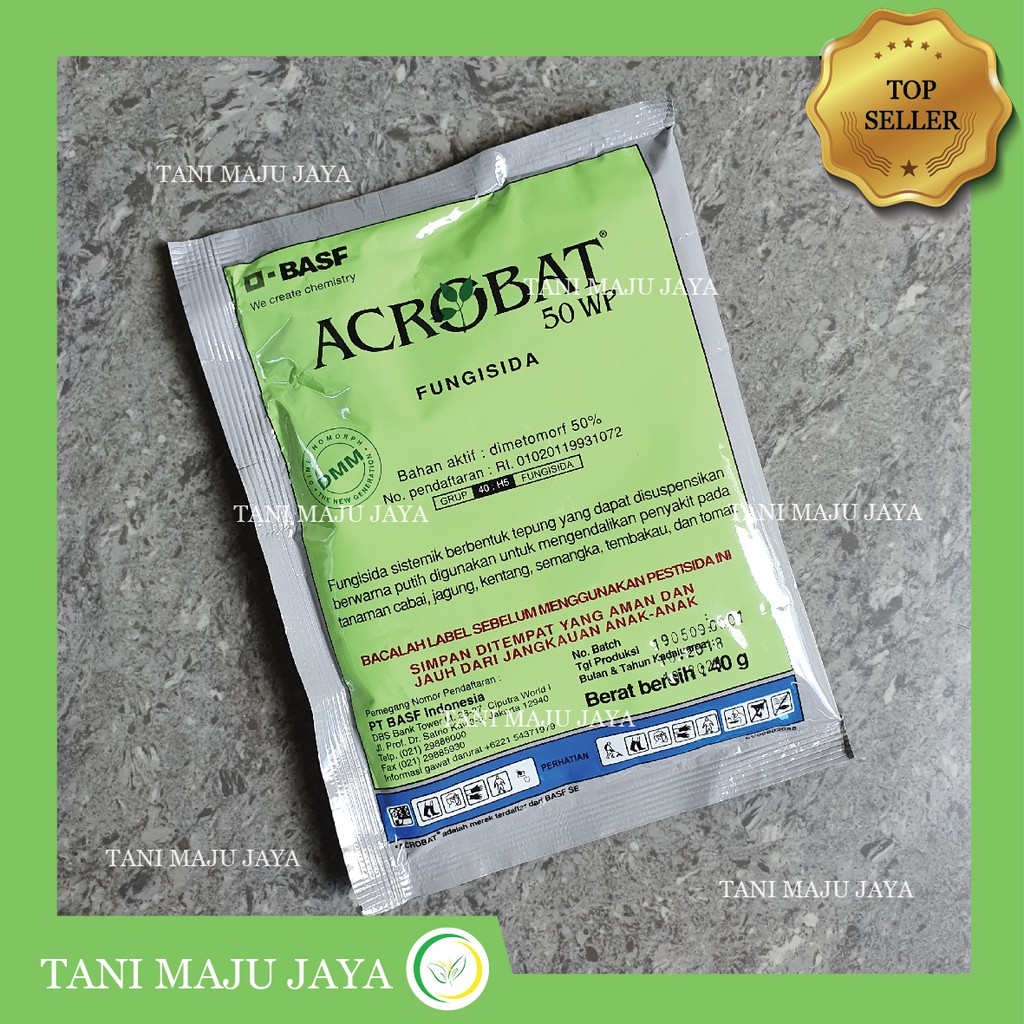 Jual Fungisida Acrobat 50WP 40 gram Perlakuan Benih Anti Bulai Jagung | Shopee Indonesia