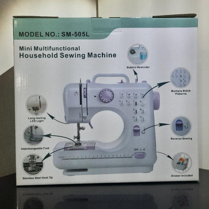 Jual MESIN JAHIT FHSM 505A ( 12 POLA JAHITAN BISA LUBANG KANCING ...