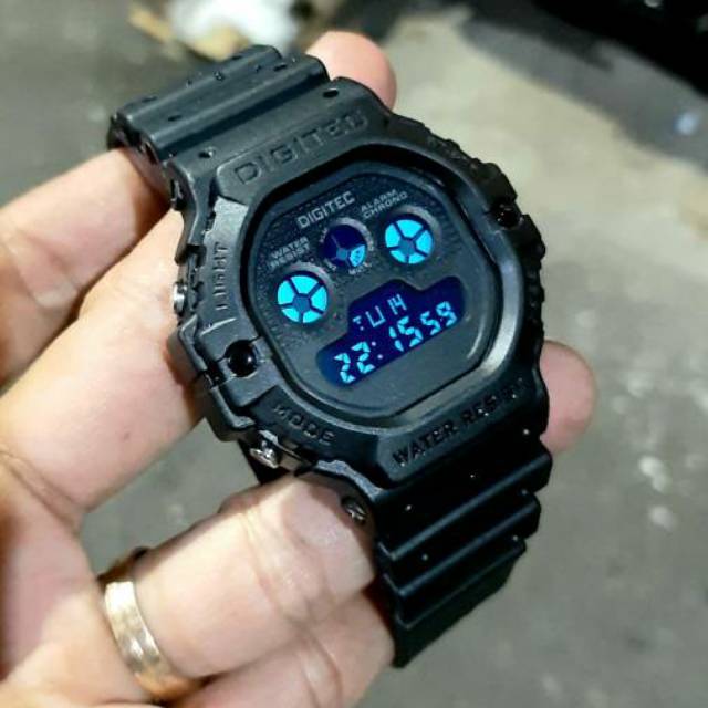 Jual Jam tangan DIGITEC ORIGINAL digital pilihan warna | Shopee Indonesia