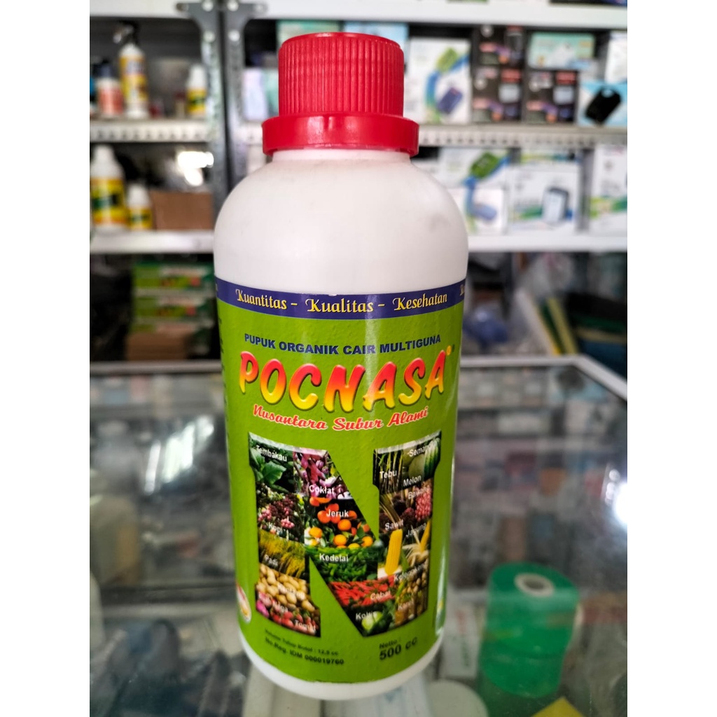 Jual ORIGINAL POC NASA Pupuk Organik Cair NASA Original 500 ml | Shopee ...