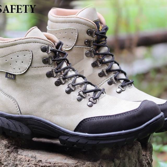Jual SEPATU SAFETY SEMI BOOTS KICKER PRIA BOOT SAVETY BUT SEPTI BUTS ...