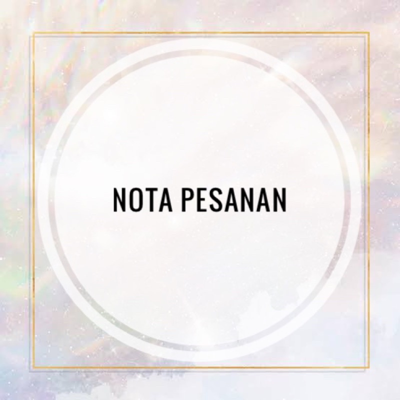 Jual Nota pesanan 100-200k | Shopee Indonesia