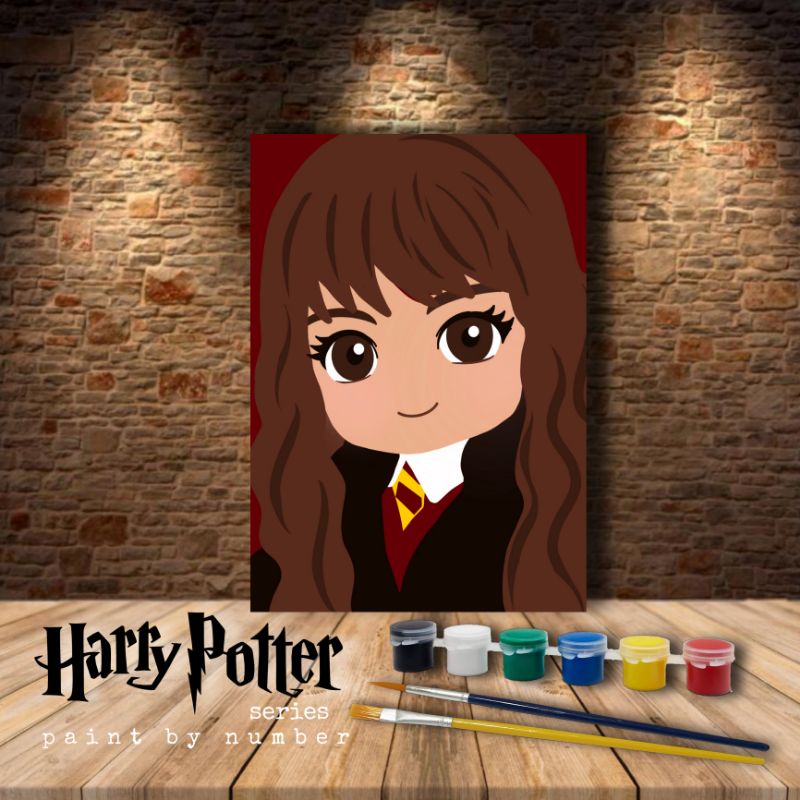 Jual PAINT BY NUMBER , Harry Potter Paint By Number , melukis DIY ...