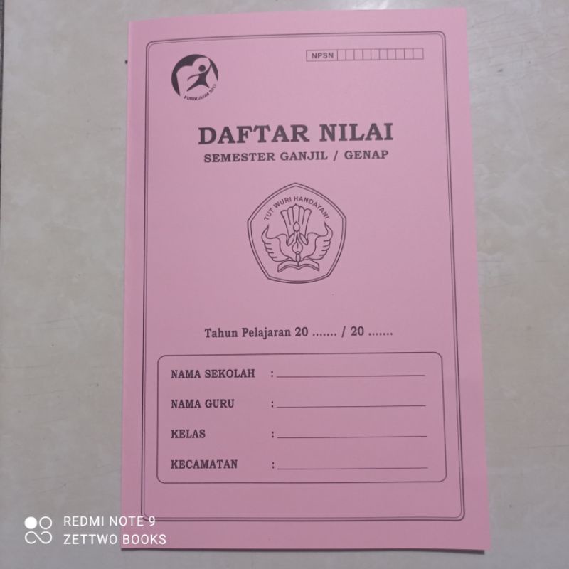 Jual Buku Daftar Nilai SD K13 | Shopee Indonesia