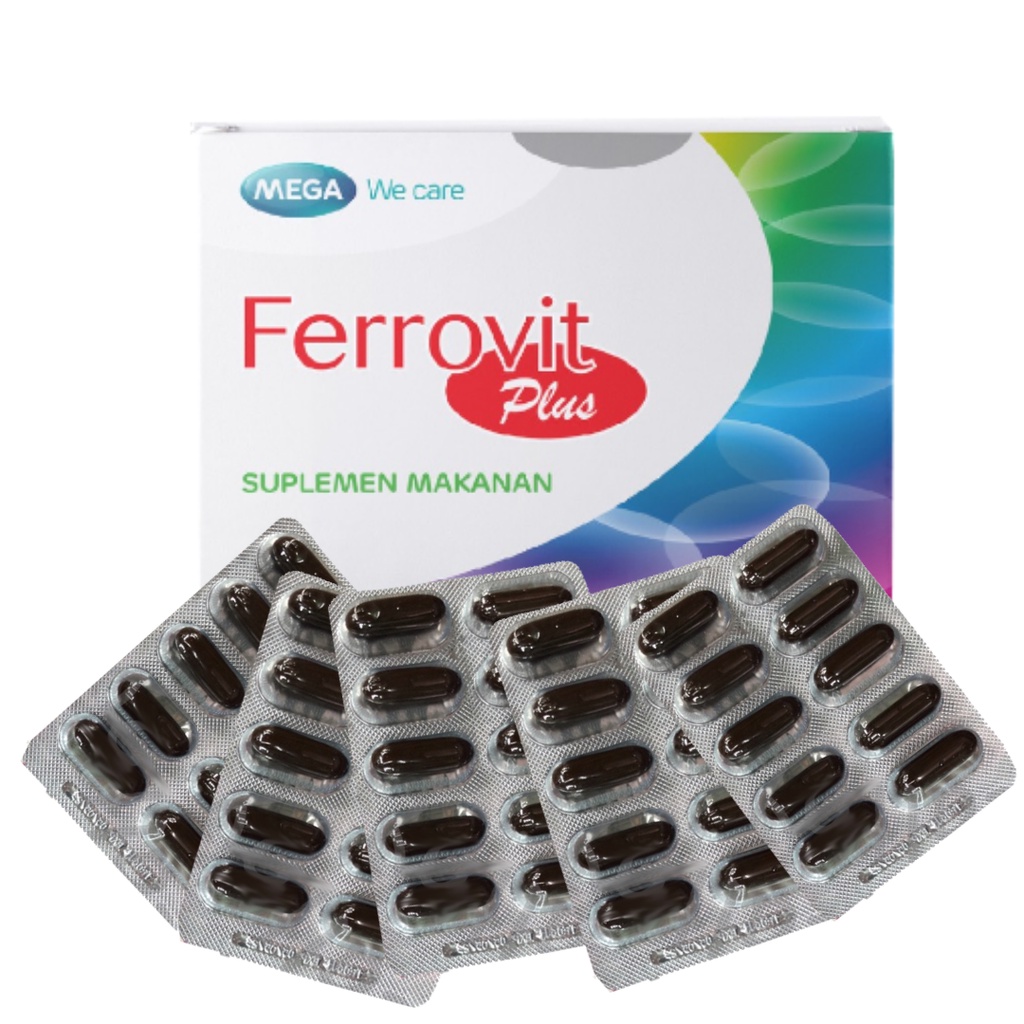 Jual MEGA WE CARE FERROVIT PLUS DOS & STRIP | Shopee Indonesia