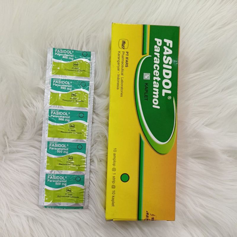 Jual Fasidol ( paracetamol ) 500mg | Shopee Indonesia