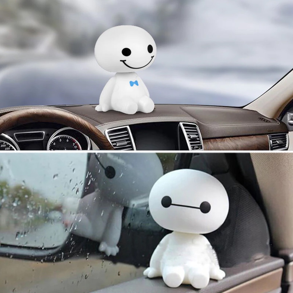 Jual Boneka Dashboard Mobil Bymax lucu/Baymax Ornament Pajangan Mobil ...