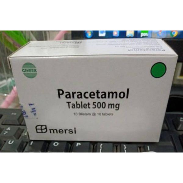 Jual paracetamol 500mg 1 box isi 100tablet | Shopee Indonesia