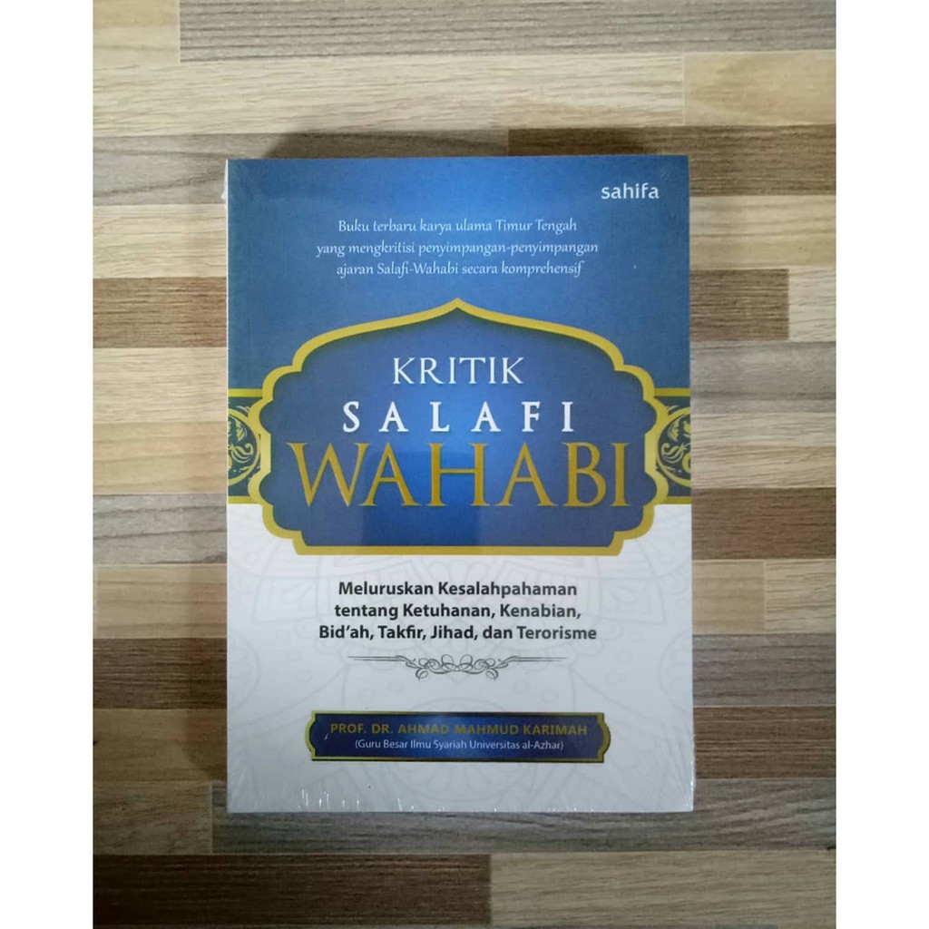 Jual Kritik Salafi Wahabi - Prof. Dr. Ahmad Mahmud Karimah | Shopee ...