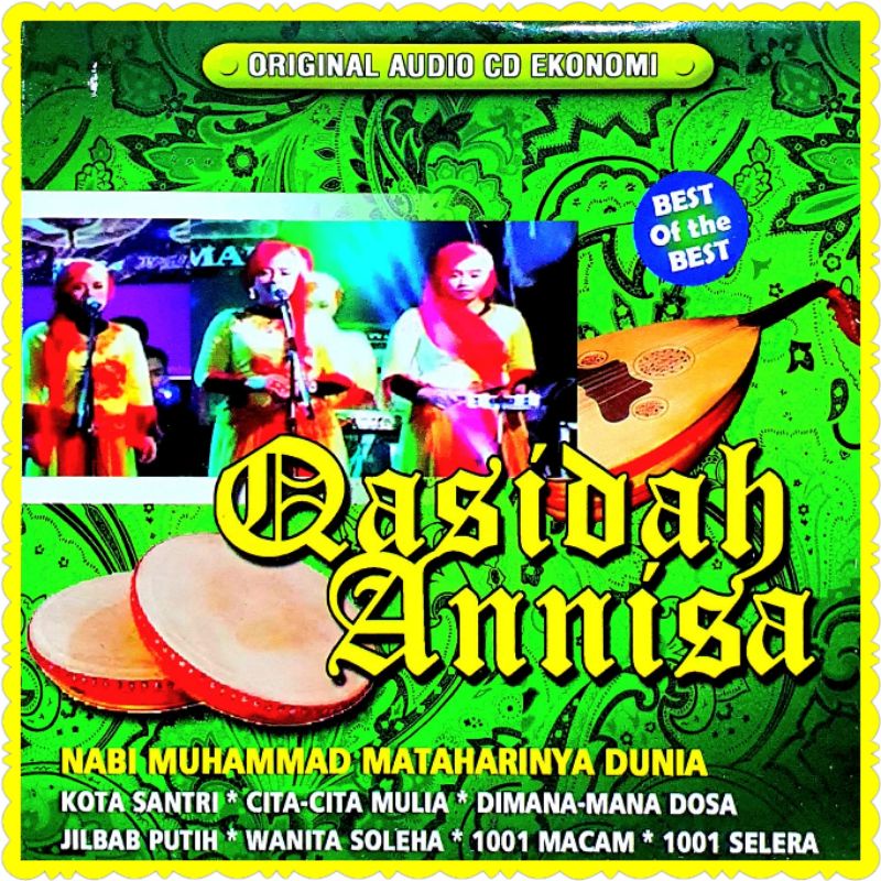 Jual KASET CD MOBIL ORIGINAL SHOLAWAT QASIDAH-KASET COMPACT DISC CD AUDIO MUSIK LAGU QASIDAH ...