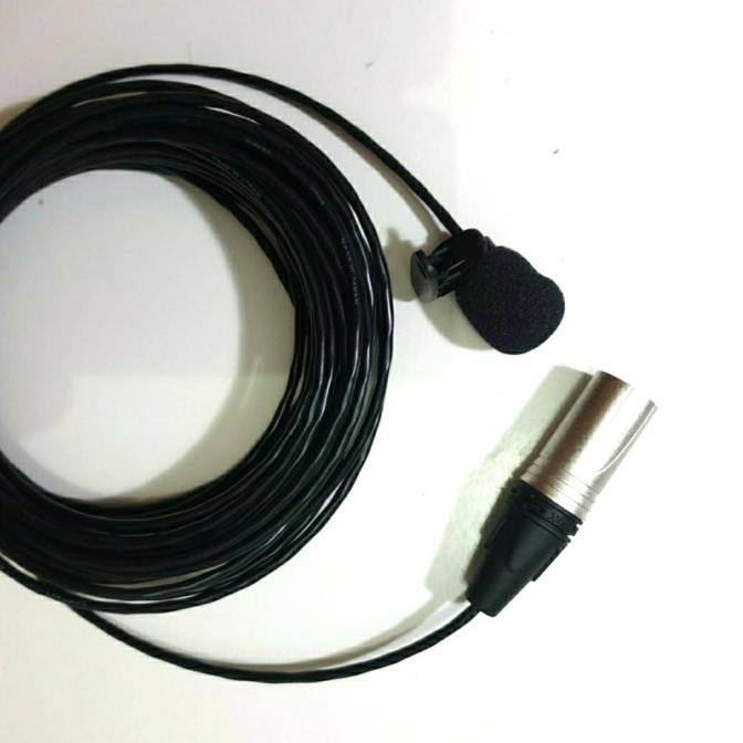 Jual Kabel Audio Mic Clip On To Xlr Male Neutrik 3 Pin 10 Meter ...