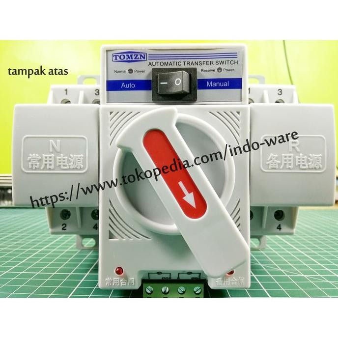 Jual Automatic Transfer Switch 2 P 63A Mcb Ats Jenis Dual Power Saklar ...