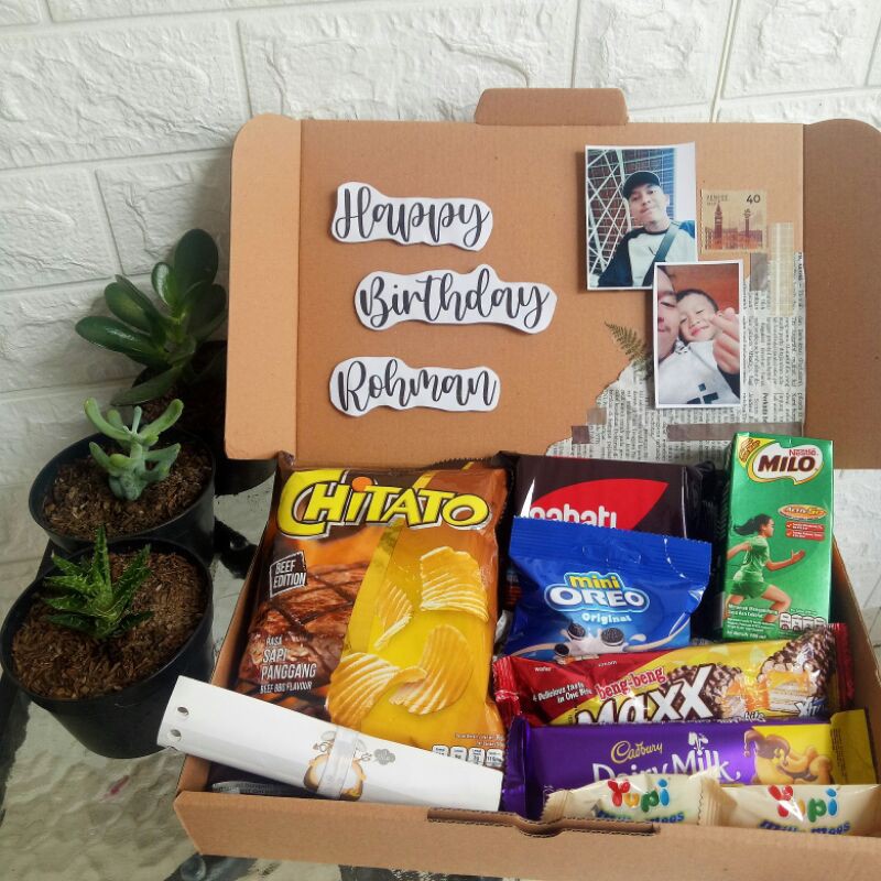 Jual SNACK BOX / GIFT BOX / KADO WISUDA / KADO ULTAH / SNACKBOX ...