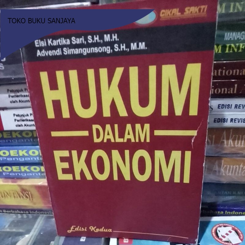 Jual Hukum Dalam Ekonomi by Elsi kartika | Shopee Indonesia