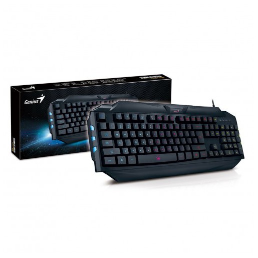 Jual Genius Keyboard Gaming Scorpion K5 USB BLK US CB - Hitam | Shopee ...