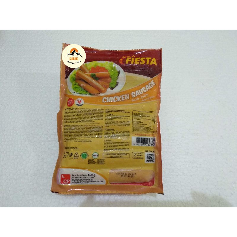 Jual Fiesta Chicken Sausage / Sosis Ayam 500gr | Shopee Indonesia